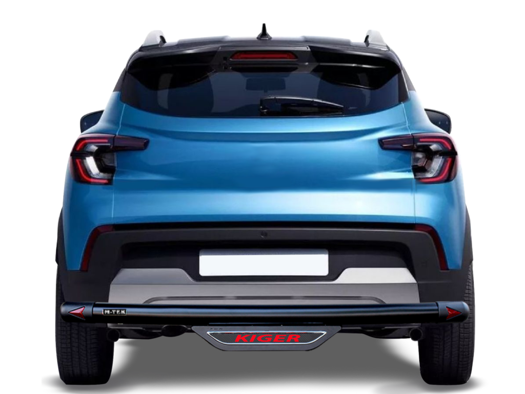 Rear Bumper Guard For Renault Kiger – Genius Dark Edition - Rear Protector